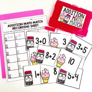 Addition Strategies in 1st Grade to Boost Fact Fluency - Happy Hearts ...