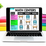 Launching Guided Math Centers in 1st Grade - Happy Hearts in 1st