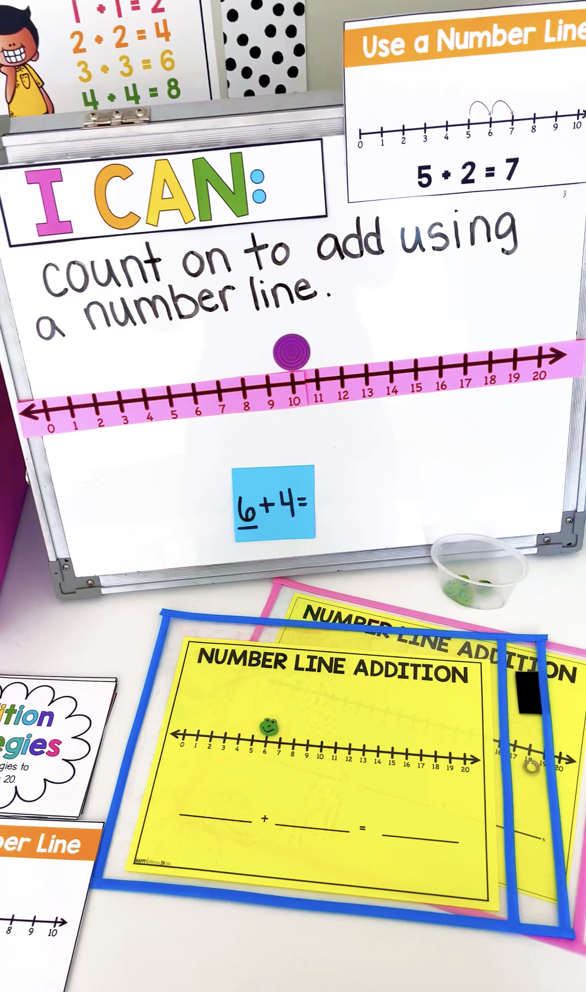 Addition Strategies in 1st Grade to Boost Fact Fluency - Happy Hearts ...