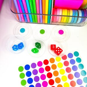 4 Easy Ideas to Differentiate Math Centers - Happy Hearts in 1st