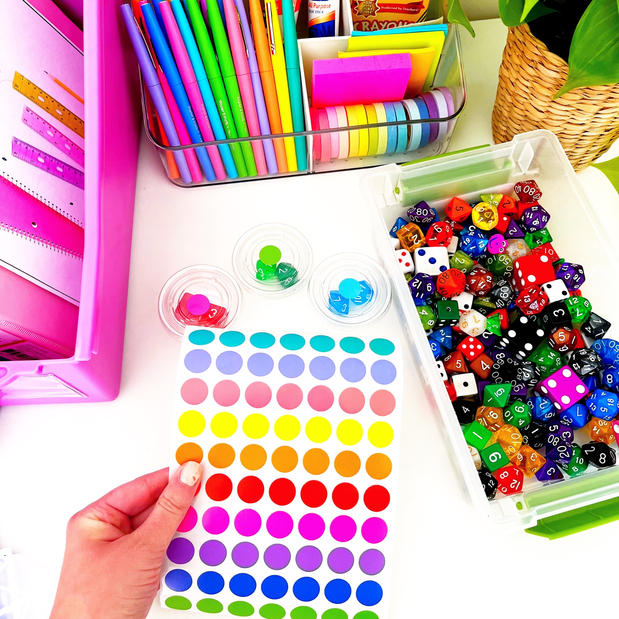 4 Easy Ideas to Differentiate Math Centers - Happy Hearts in 1st