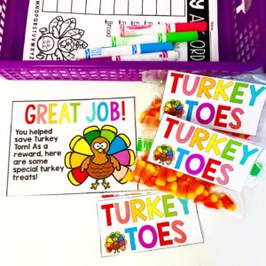 Turkey Day Stations - Classroom Thanksgiving Activities - Happy Hearts ...