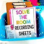Organization Tips for Planning Math Centers - Happy Hearts in 1st