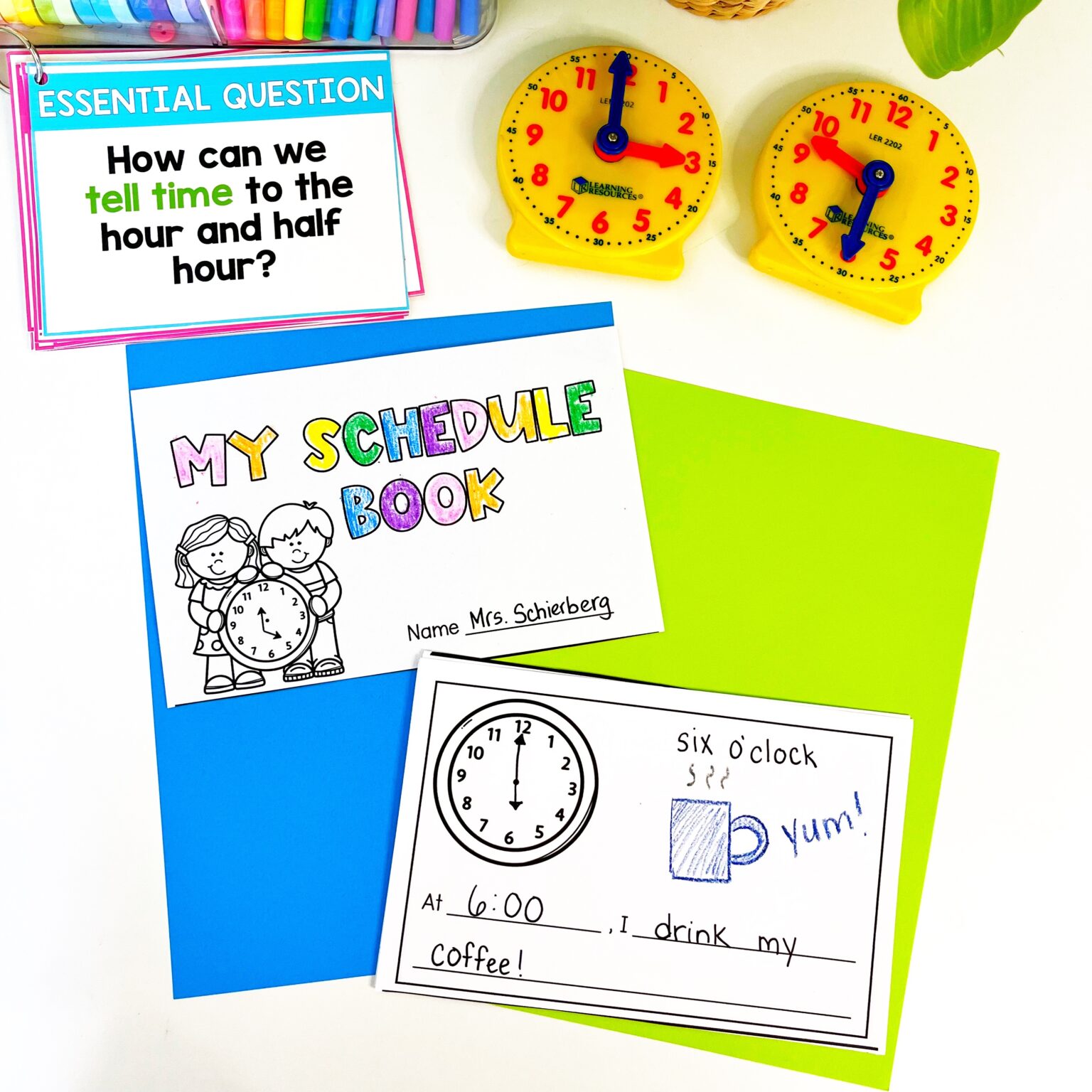 Telling Time 1st Grade Tips and Tricks - Happy Hearts in 1st