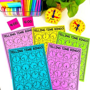 Telling Time 1st Grade Tips and Tricks - Happy Hearts in 1st