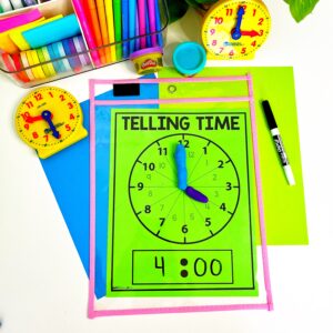 Telling Time 1st Grade Tips and Tricks - Happy Hearts in 1st