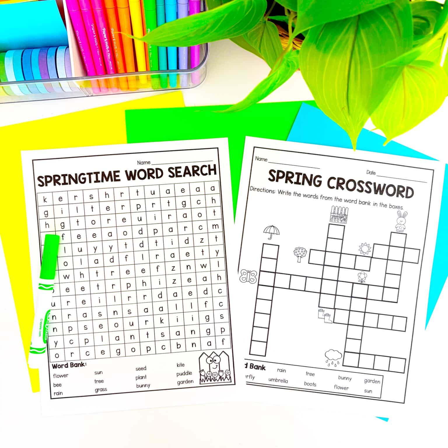 Spring Classroom Activities in 1st Grade - Happy Hearts in 1st