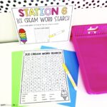 Ice Cream Day Stations and Activities in 1st Grade - Happy Hearts in 1st