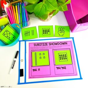 Number Sense in First Grade - Ideas and Activities - Happy Hearts in 1st