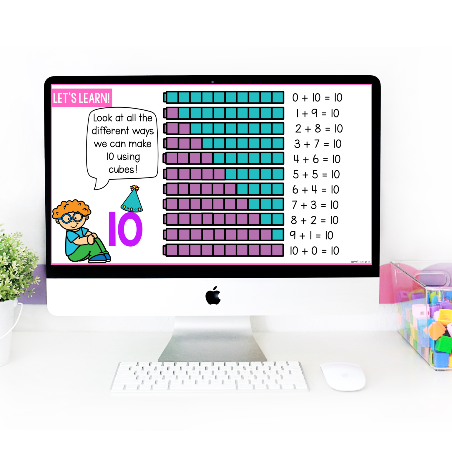 Teaching Addition Strategies in 1st Grade - Happy Hearts in 1st