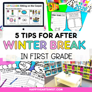 Planning the Best Week Back after Winter Break in 1st Grade - Happy ...