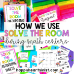 Solve the Room : The Math Centers Activity You Need to Try - Happy ...