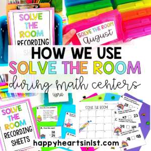 Solve the Room : The Math Centers Activity You Need to Try - Happy ...
