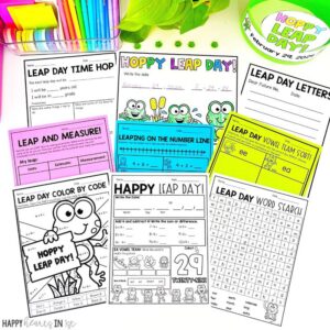 Celebrate Leap Day in the Classroom - Free Leap Year Activities for K-2 ...