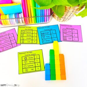 Teaching Data and Graphing In 1st Grade - Happy Hearts in 1st