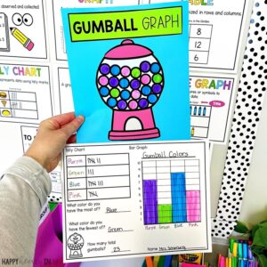 Teaching Data and Graphing In 1st Grade - Happy Hearts in 1st