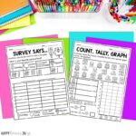 Teaching Data and Graphing In 1st Grade - Happy Hearts in 1st