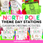 North Pole Day Stations - Classroom Christmas Activities - Happy Hearts ...
