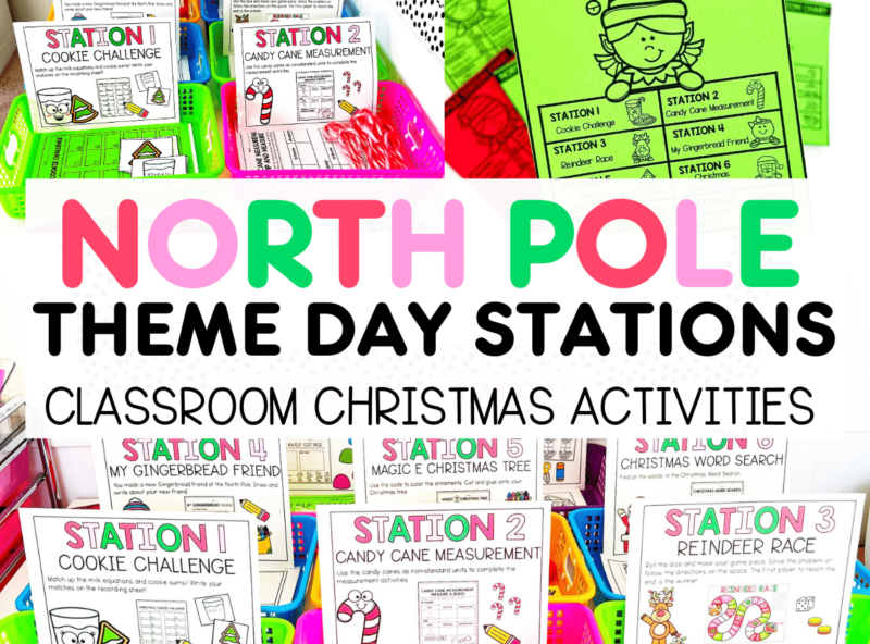 6 Ideas for the week before Winter Break! Classroom Christmas Ideas for ...