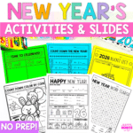 8 Classroom New Year's Activities for after Winter Break - Happy Hearts ...
