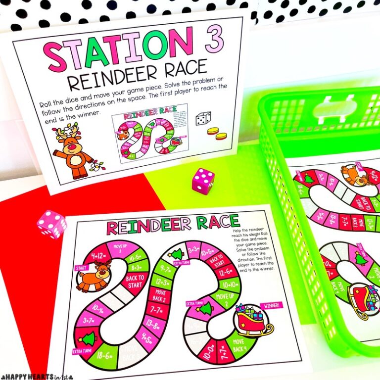 North Pole Day Stations - Classroom Christmas Activities - Happy Hearts ...