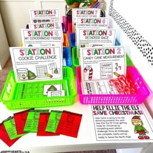 North Pole Day Stations - Classroom Christmas Activities - Happy Hearts ...