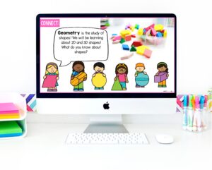 Teaching 2D and 3D Shapes in First Grade: Part 1 2D Shapes Activities ...