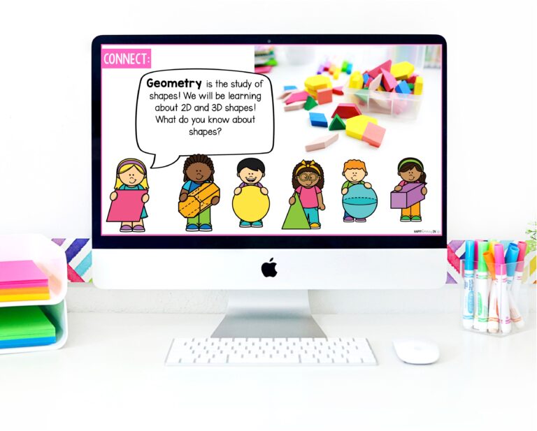 Teaching 2D and 3D Shapes in First Grade: Part 1 2D Shapes Activities ...