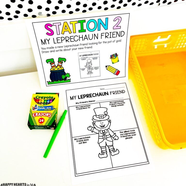 St. Patrick’s Day Activities for 1st Grade - Fun Leprechaun Theme Day ...