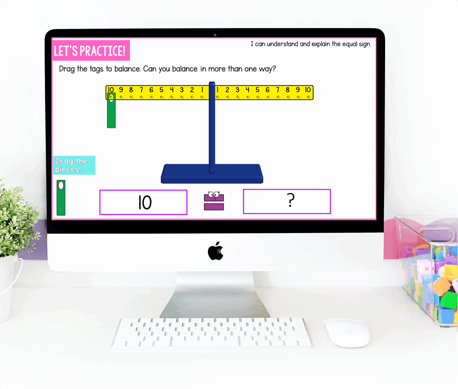 4 Activities to Teach Balancing Equations in 1st Grade - Happy Hearts ...